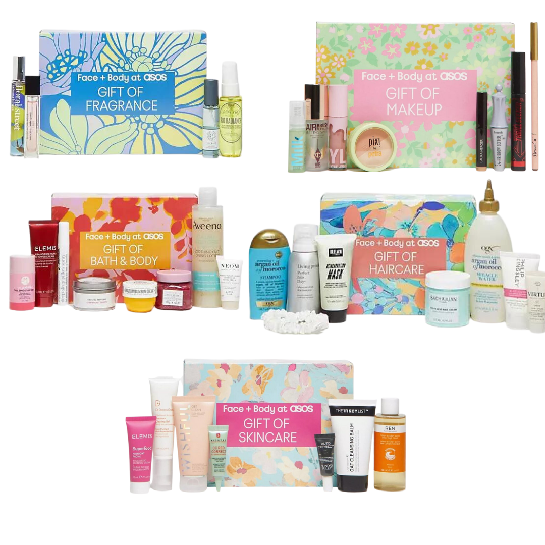 ASOS Holiday Gift Boxes 2023 - Beauty Calendars