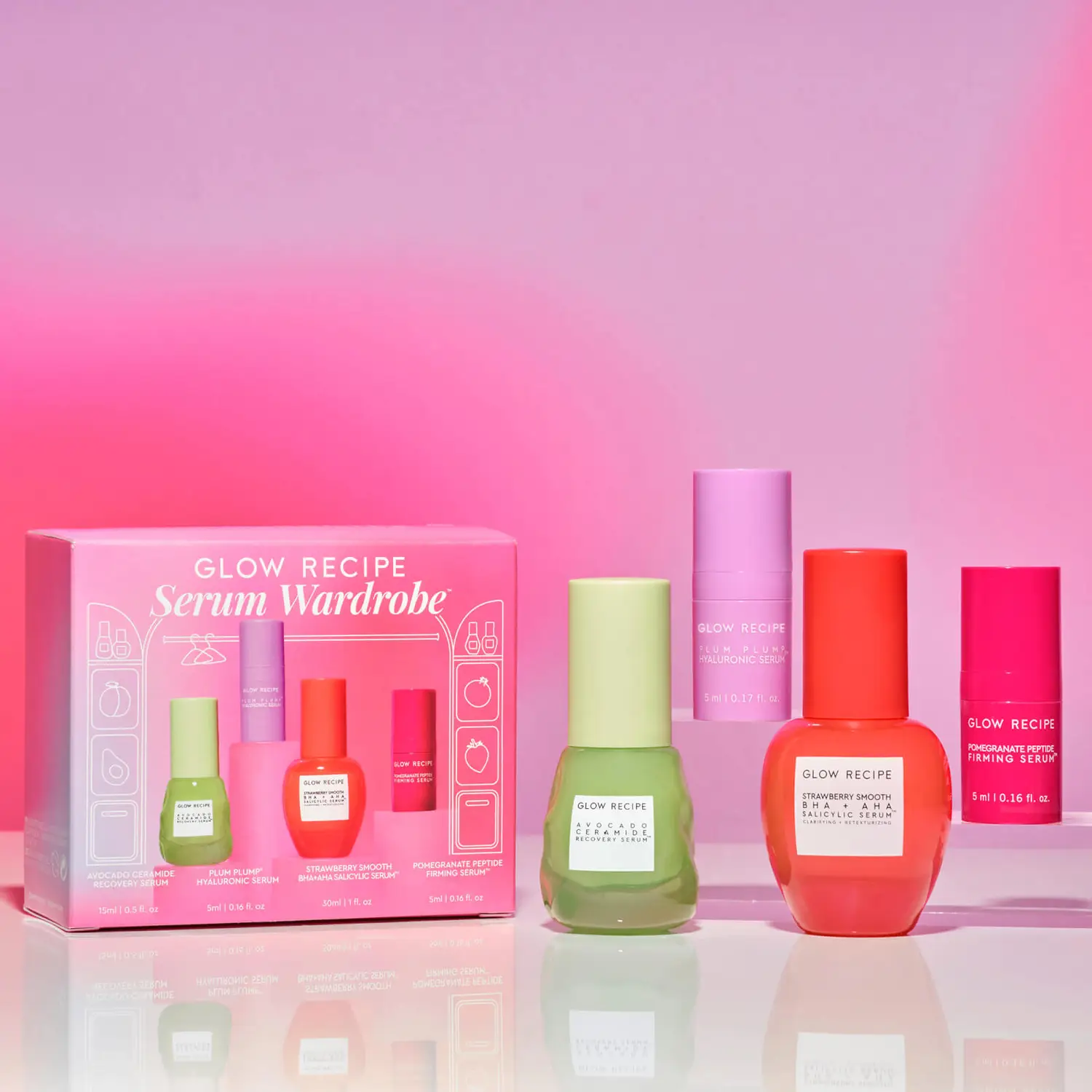 Glow Recipe Serum Wardrobe Set - Beauty Calendars