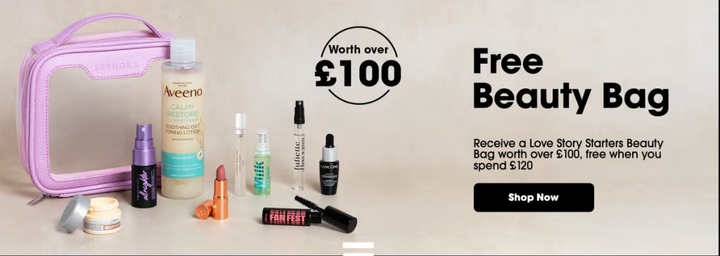 Sephora Love Story Starters Beauty Bag - Beauty Calendars