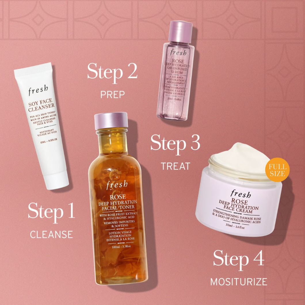 Fresh Cleanse & Deeply Hydrate Gift Set 2024 – Beauty Calendars