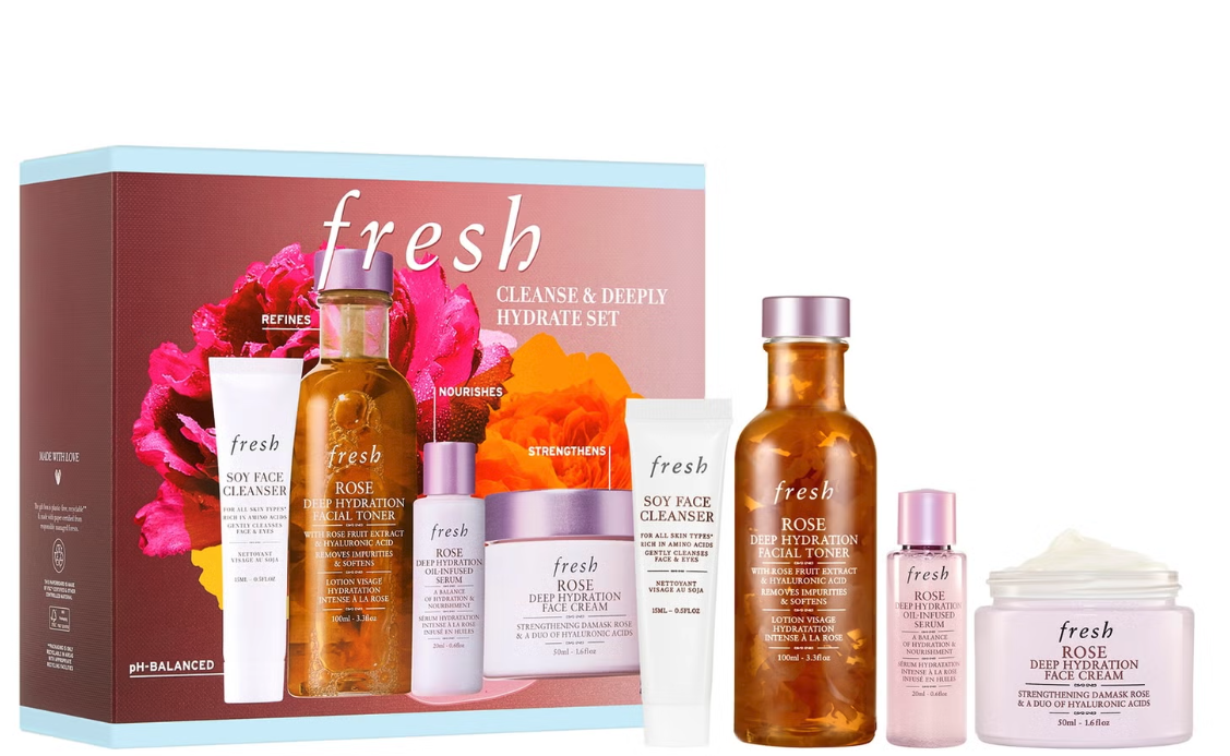 Fresh Cleanse & Deeply Hydrate Gift Set 2024 – Beauty Calendars